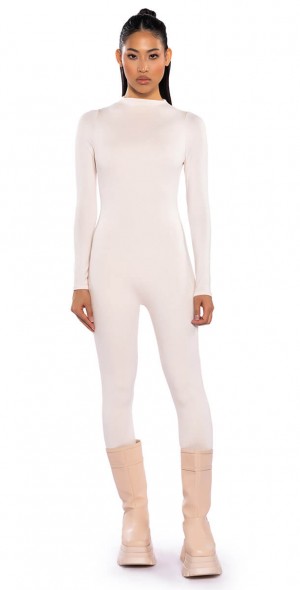 AKIRA - ALL THE WAY BODYCON FULL LENGTH JUMPSUIT