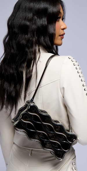 AKIRA - CHROME WAVE SHOULDER BAG