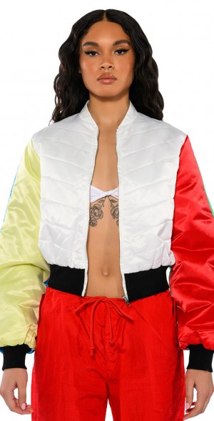AKIRA - DECKER COLOR BLOCK BOMBER
