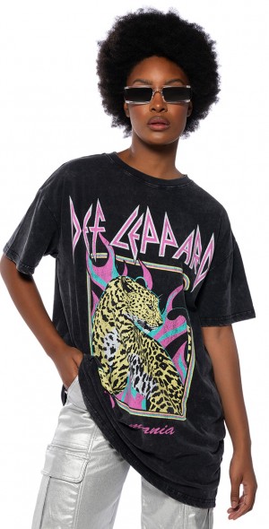 Akira Def Leppard Pyromania Tshirt Dress
