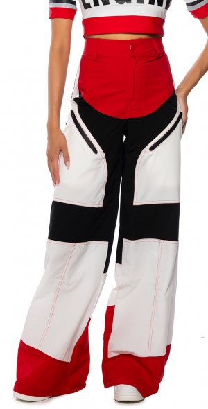 AKIRA - START YOUR ENGINE WIDE LEG CARGO RACING PANT
