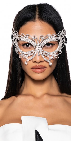 AKIRA - STUNNING RHINESTONE MASK