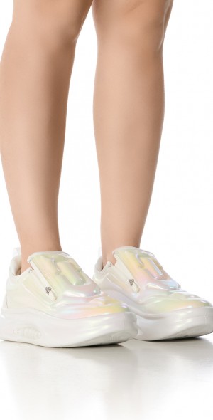 AZALEA WANG - FRANCILLE HOLOGRAPHIC FUTURISTIC SNEAKER