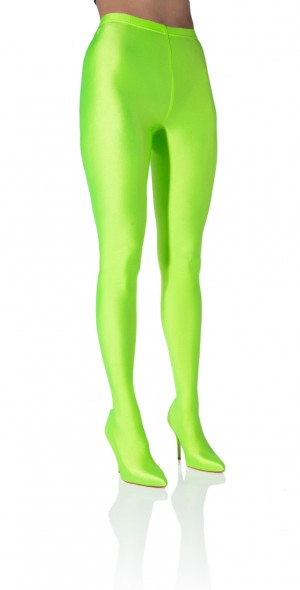 AZALEA WANG - STAR STRETCH SEXY STILETTO PANT BOOT IN LIME