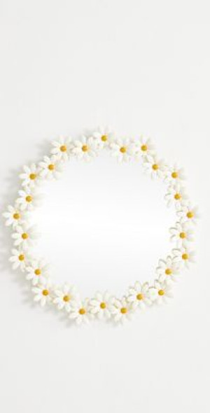 Anthropologie - Aster Daisy Round Mirror