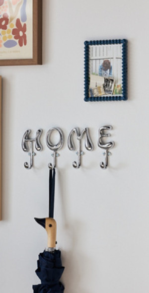 Anthropologie - Bubble Letter Monogram Hook