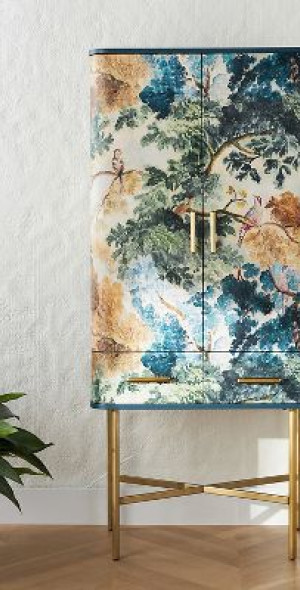 Anthropologie - Harlow Bar Cabinet