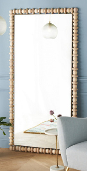 Anthropologie - Hudson Wooden Mirror