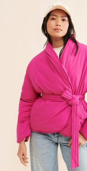 Anthropologie - Maeve Crop Cocoon Puffer Jacket