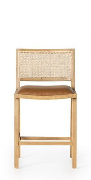 Anthropologie - Sage Beech Wood Counter Stool