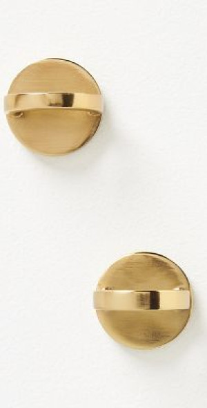 Anthropologie - Yuna Brass Kitchen Knobs, Set of 2