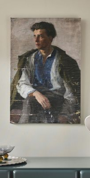 Art Patron - Young Man Wall Art