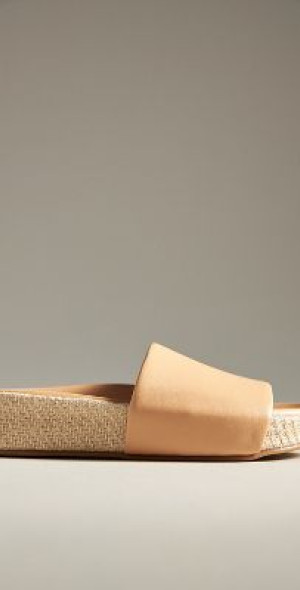 beek - Pelican Jute Beach Platform Slide Sandals