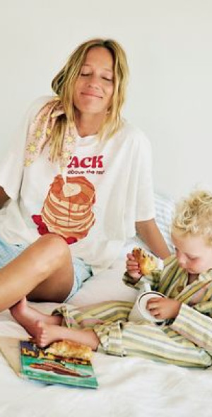 By Anthropologie - Anna Victoriart x Anthropologie Graphic Tee