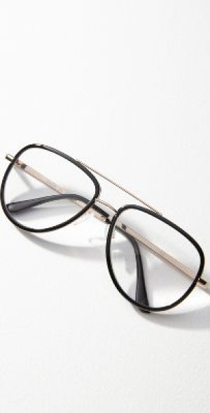 By Anthropologie - Aviator Blue Light Readers