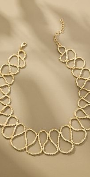 By Anthropologie - Wipe Loop Collar Necklace