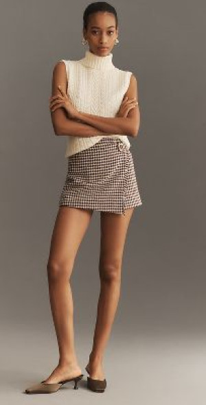 Corey Lynn Calter - Houndstooth Skort