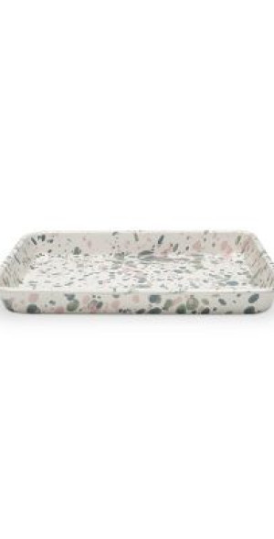 Crow Canyon Home - Catalina Enamelware Rectangle Tray