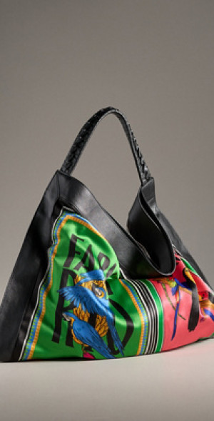 Farm Rio - Scarf & Leather Bag