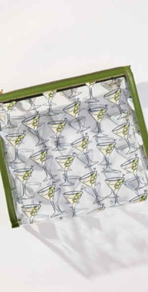 Frasier Sterling - Martini Square Makeup Bag