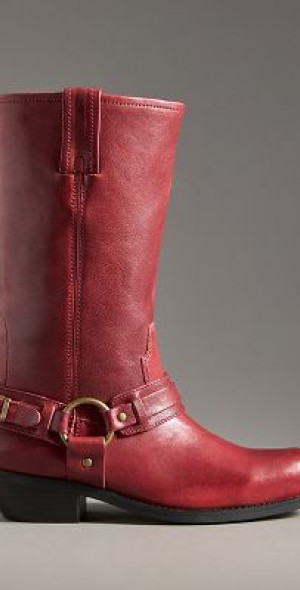 Jeffrey Campbell - Waylon Square-Toe Western Boots
