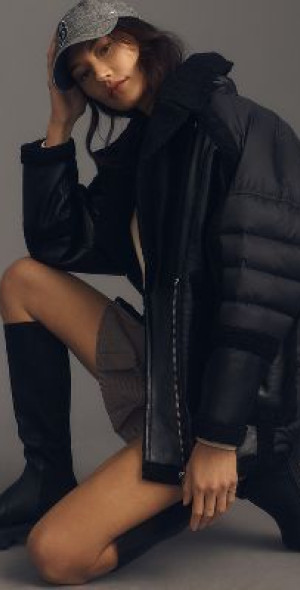 Lamarque - Lisa Oversized Leather Jacket