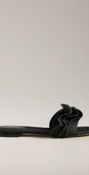 Larroudé - Ivy Ruffle Flats