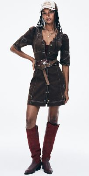 Love The Label - Ines Denim Mini Dress