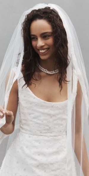 Madeleine Fig - Malone Satin Veil