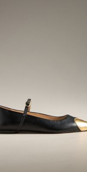 Maeve - Heart Toe Mary Jane Flats