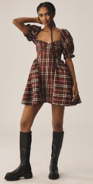 Maeve - Puff Mini Dress