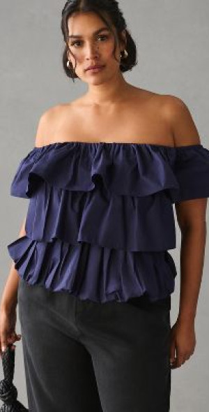 Maeve - Tiered Ruffled Top