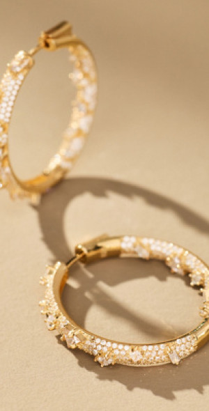 Nickho Rey - Electric Hoop Earrings