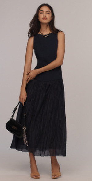 Reformation - Cyra Sleeveless Twofer Maxi Dress