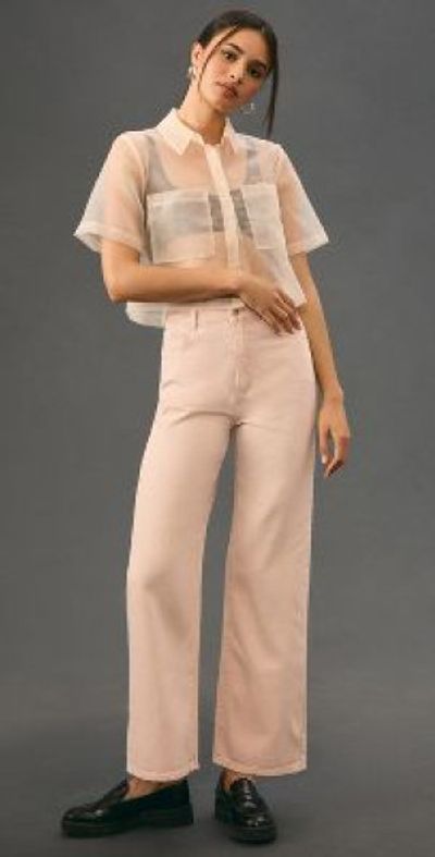 Rolla's - Heidi High-Rise Straight-Leg Jeans