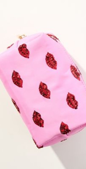 Shiraleah - Cara Pattern Lips Zip Pouch