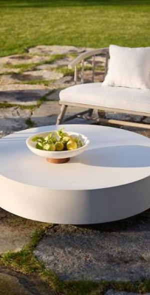 Terrain - Concrete Coffee Table, Round