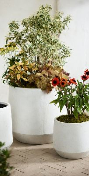 Terrain - Fiber Angled Drop Planter