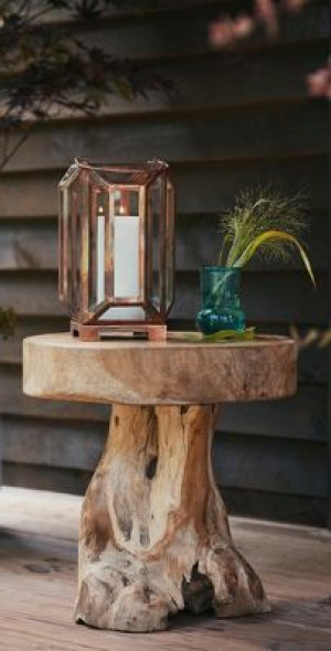 Terrain - Teak Root Side Table