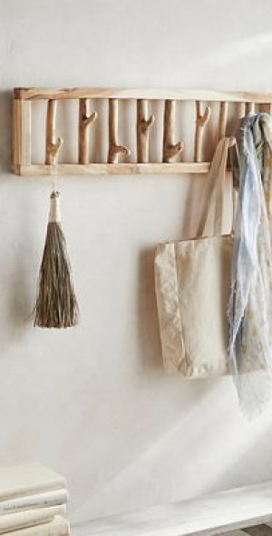 Terrain - Teak Wall Hook Rack