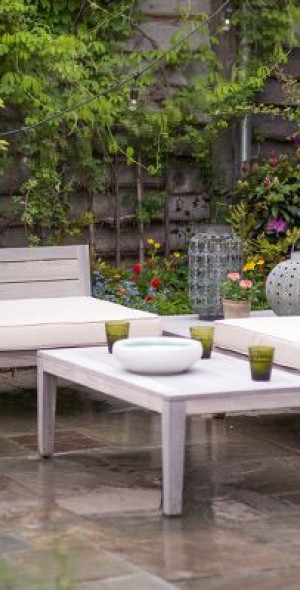 Terrain - Vista Slatted Teak Coffee Table