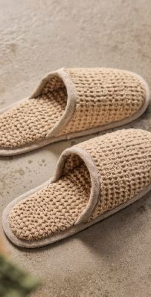Terrain - Waffle Weave Slippers