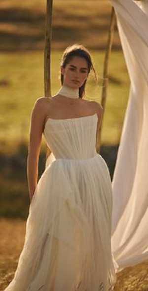 Watters - Reko Strapless Corset Wedding Gown