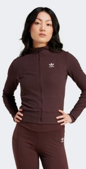 adidas Originals - Essentials track top in brown