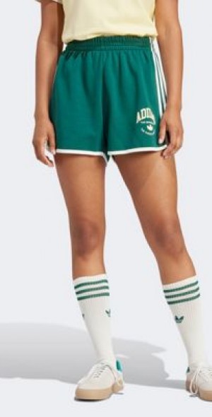 adidas Originals - Sports Varsity shorts in collegiate green
