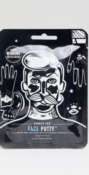 Barber Pro - Face Putty Peel Off Mask-No color