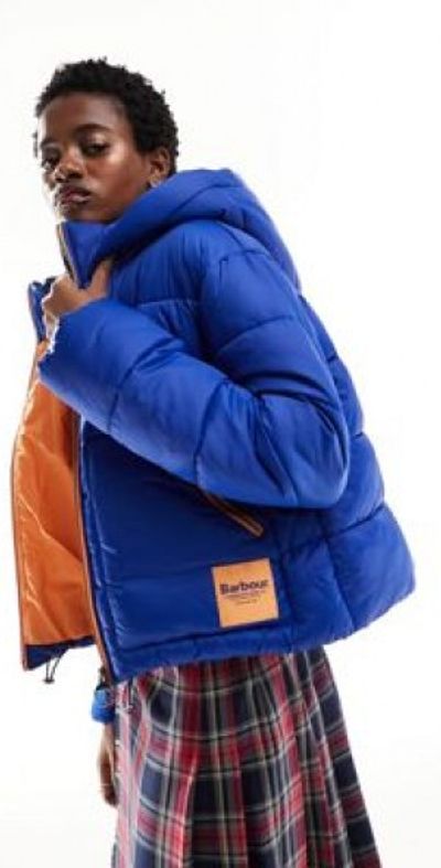 barbour jacket puffer