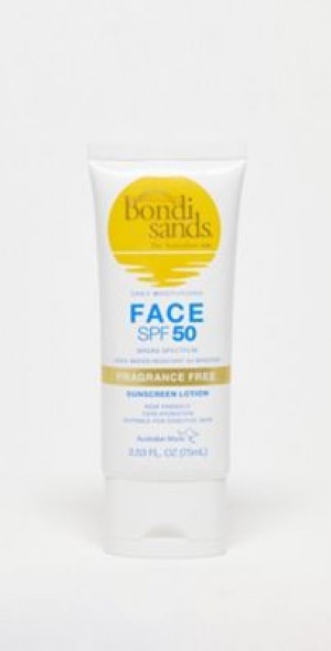 Bondi Sands - SPF 50 Fragrance Free Face Sunscreen Lotion 2.53 fl oz-No ...