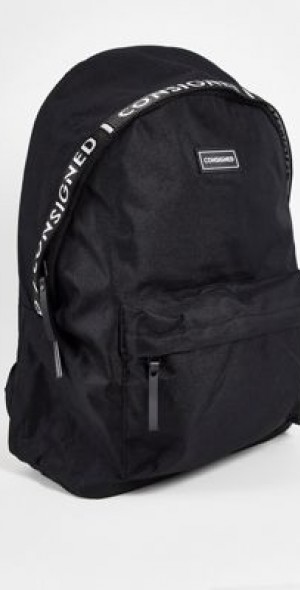 Consigned - taping backpack in black