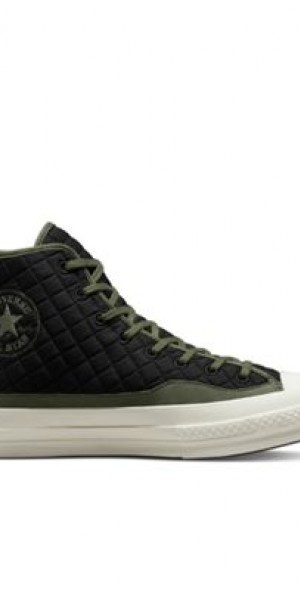 Converse - Chuck 70 Hi Cozy Utility sneakers in khaki-Black